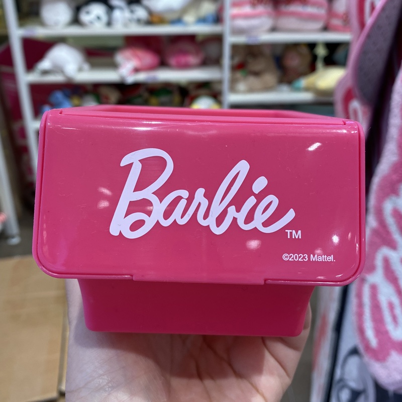 miniso Barbie Collection Storage Box with Front Opening Small desktop ...