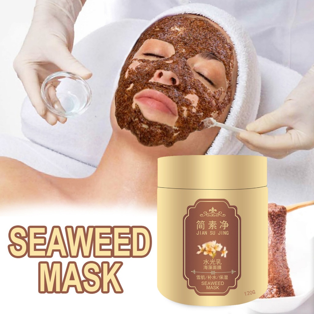 Seaweed Facial Mask Whitening Pore Minimizing Spreadable Mask Balancing ...