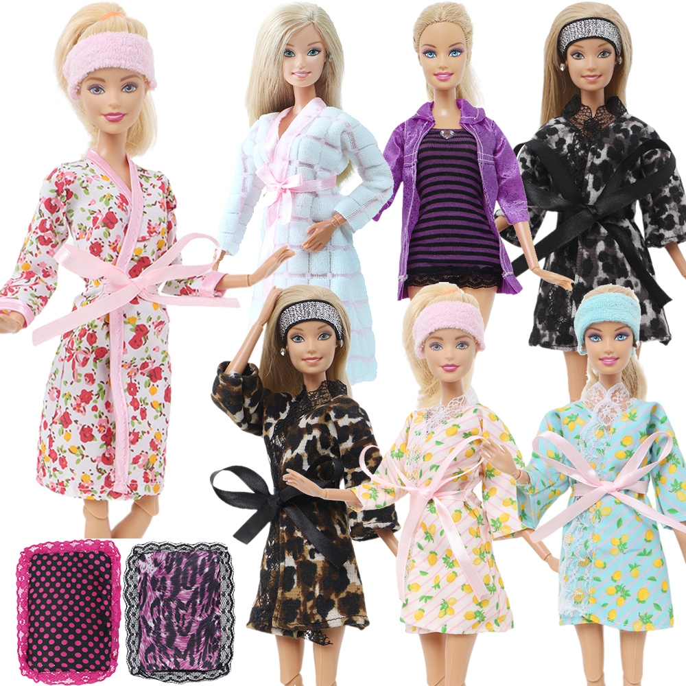 Fashion Bathing Robe Homewear Sleep Pajamas Coat Daily Outfit Clothes ...