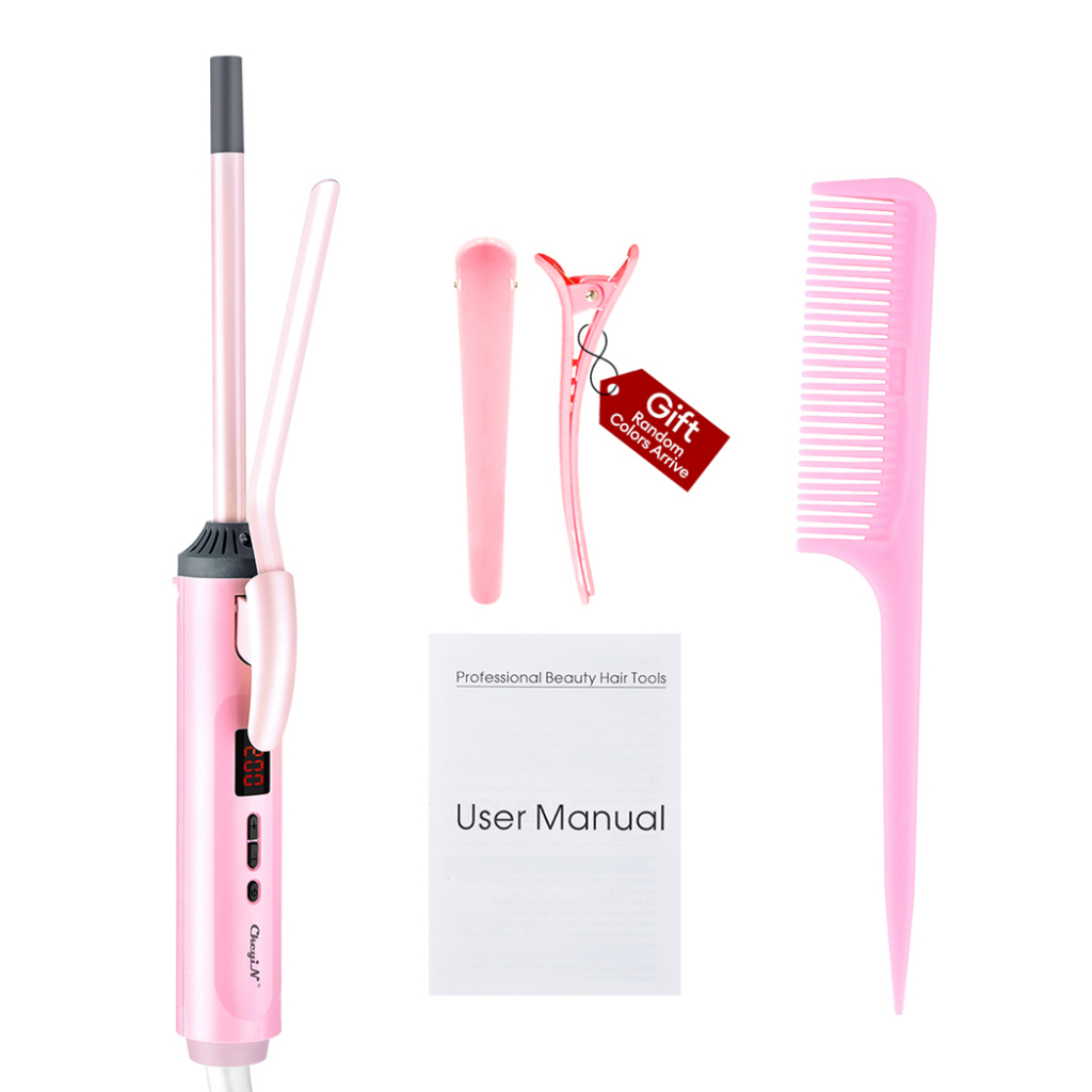 CkeyiN 9MM Hair Curler For Hair Curling Iron For Hair HS522 | Shopee ...