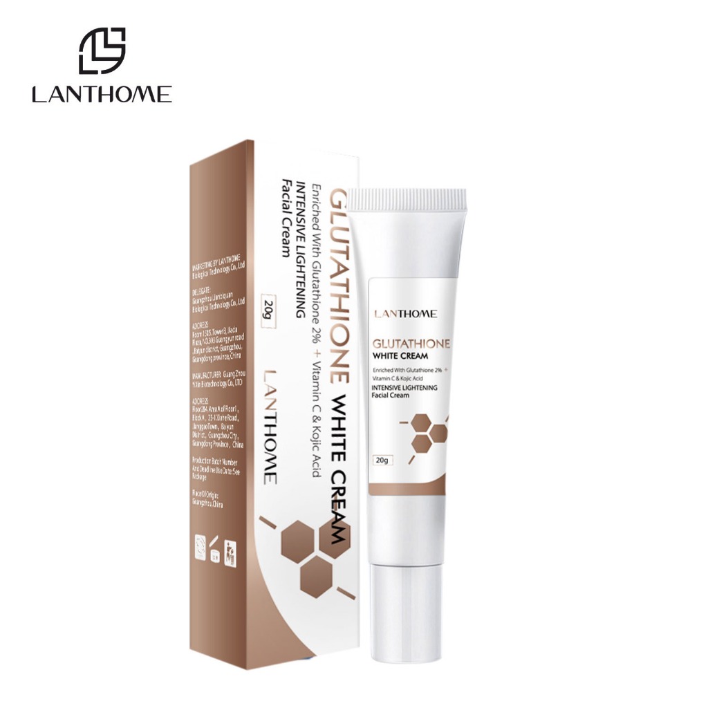 LANTHOME Glutathione Face Cream Brightening Whitening Moisture Cream ...