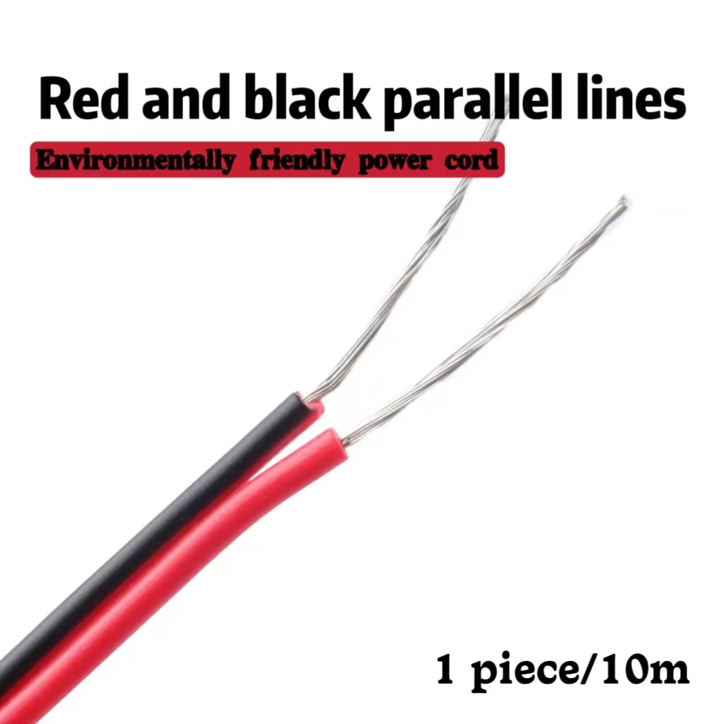 American standard 2468 red and black dual core wire, black and red ...