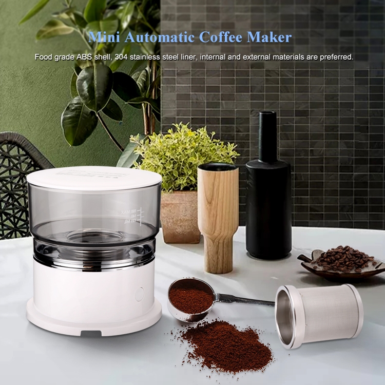 Mini coffee maker, coffee brewer, powder grinder, fully automatic ...
