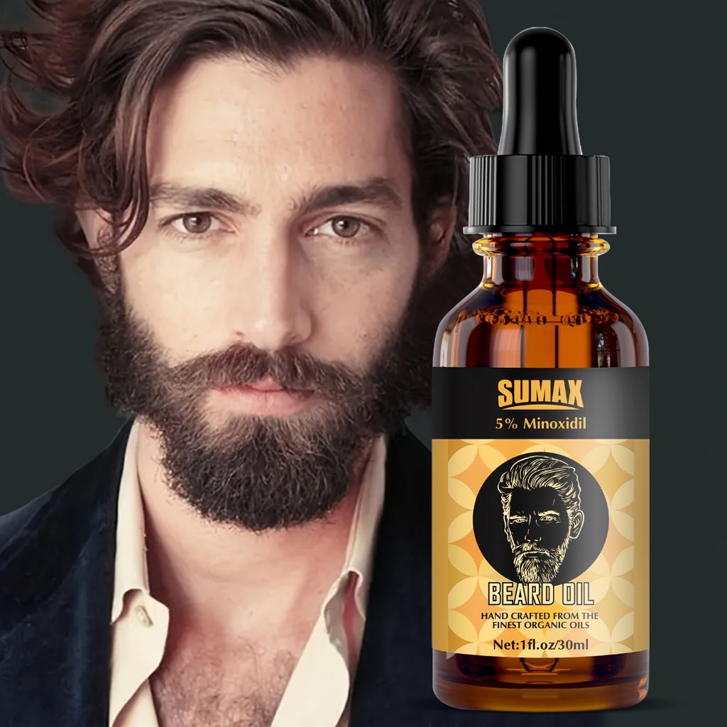 RUOALL Beard Kit for Men - 100% Natural Beard Oil, Fast Absorption ...