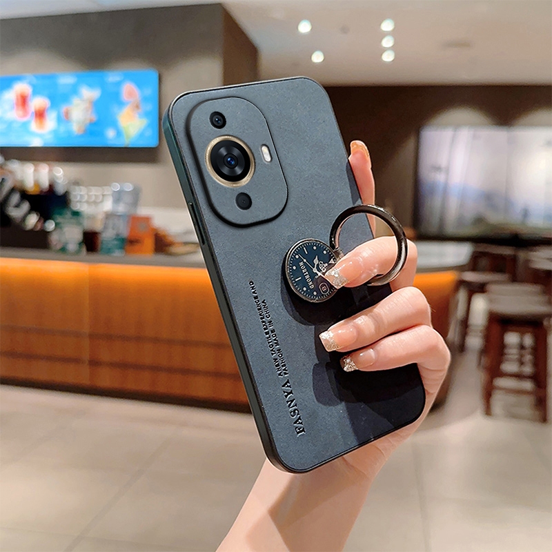 Hybrid bracket leather Case for Huawei Nova 11 10 Pro Nova 9 Nova8 Nova ...