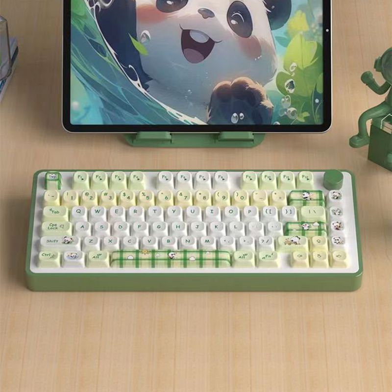 【Keycap Only】MOT Profile Panda Keycap 148 Keys PBT Five Sided ...