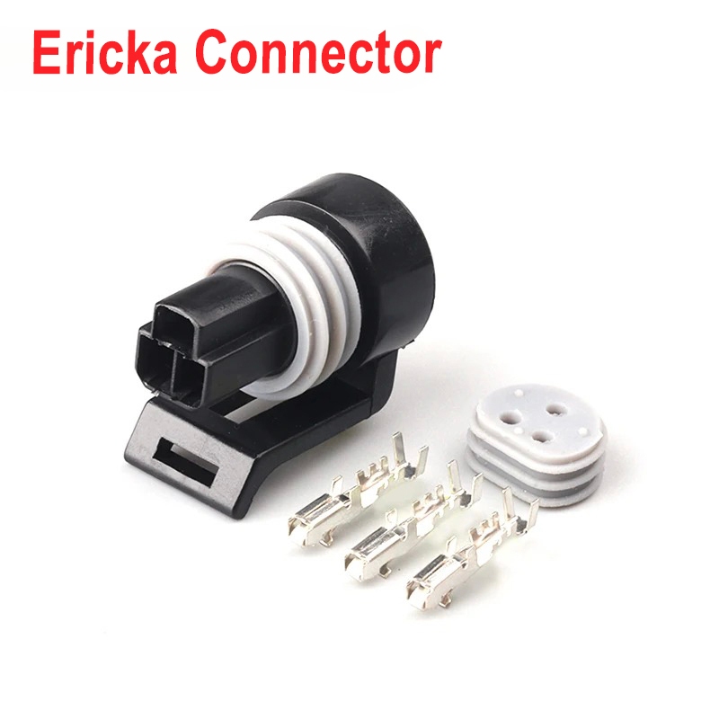 1 Set 3 Pin Delphi Car Waterproof Automotive Oil Fuel Pressure Sensor ...