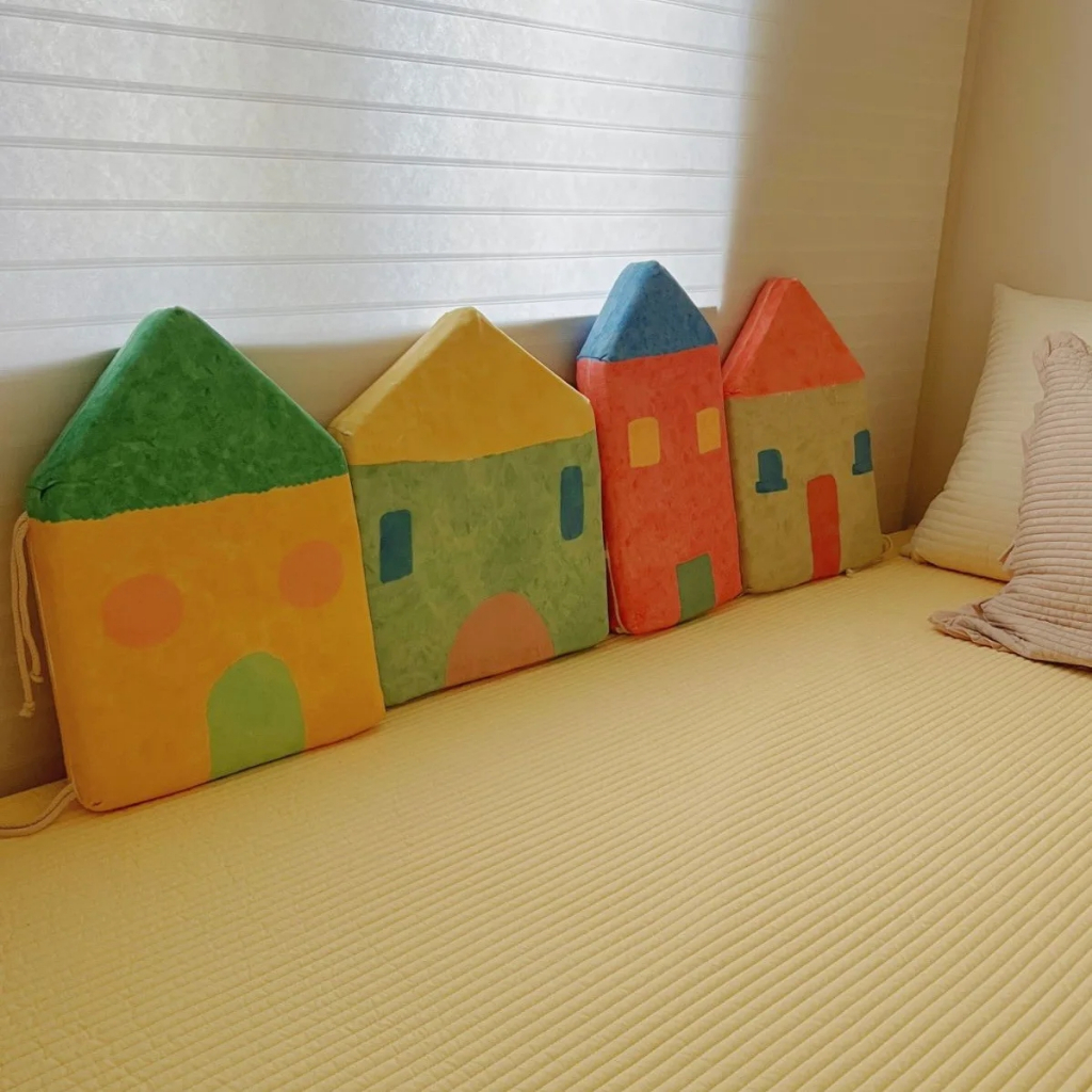 INS Nordic small house bed surround children's room decoration home ...