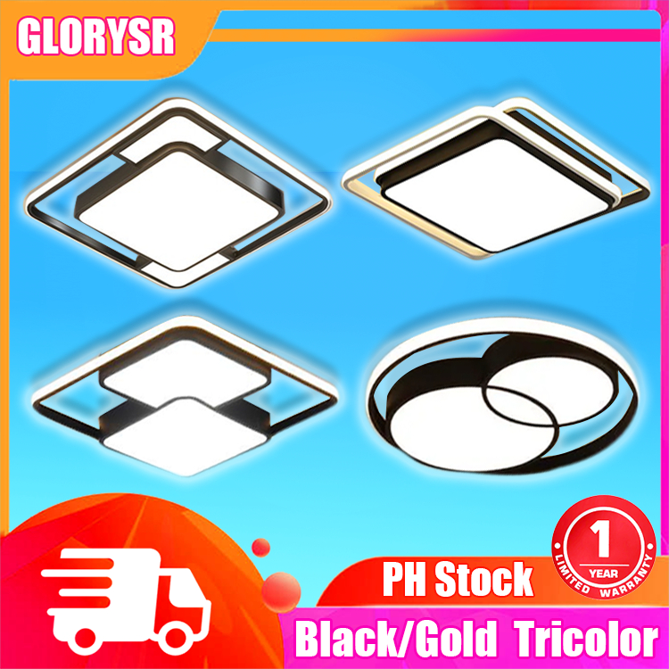 Modern Tri Color Jigsaw Ceiling Light LED Aisle Light Bedroom Light ...