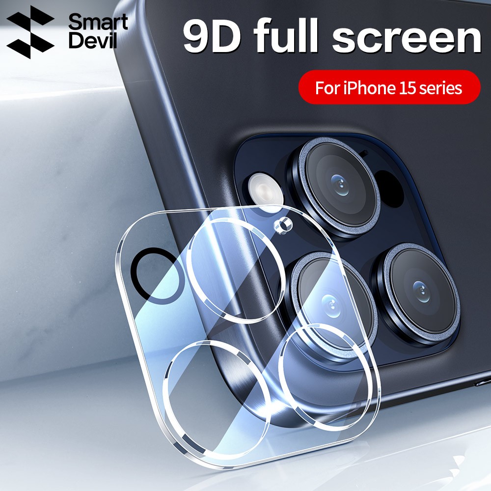 SmartDevil One Piece Lens Film For iPhone 17 Pro Max/17Pro/Air/16/16 Pro/15Plus/15 Pro Max/15 ...