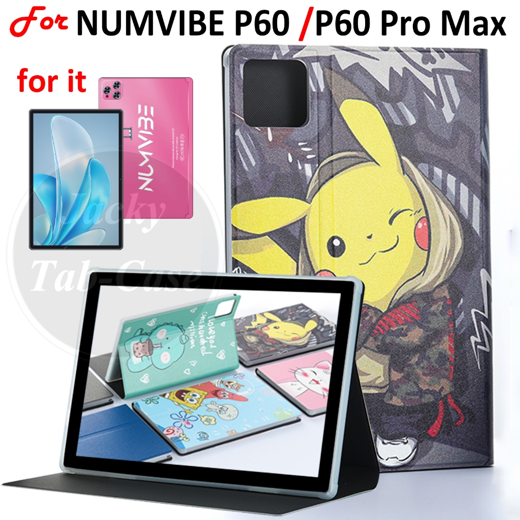All New For NUMVIBE P60 Tablet PC 11 inches NUMVIBE P60 Pro Max 5G Android Tablet Cute Cartoon ...