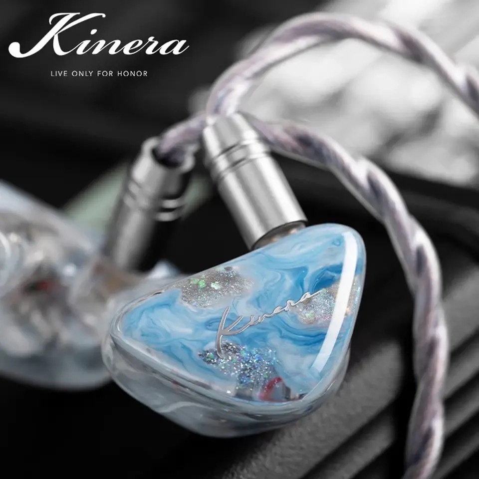 Kinera Freya 2.0 In-Ear Earphone 7mm DD + 3 Knowles BA Hybrid Driver ...