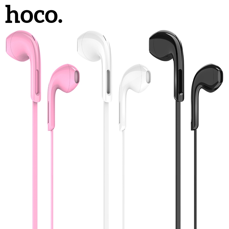 HOCO M39 3.5mm Wired Stereo Semi-In-Ear Headphones Gaming Earphone ...