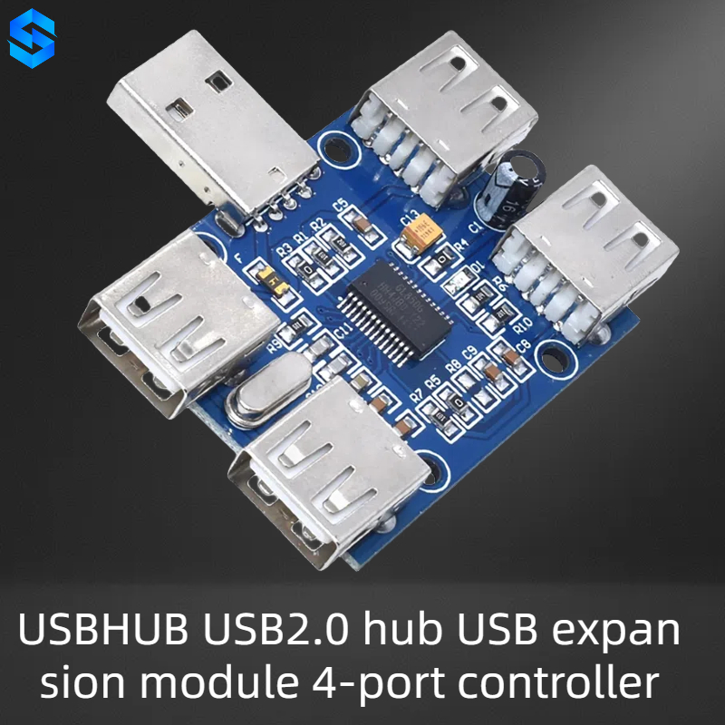 USBHUB USB2.0 HUB 4 Port Controller USB Extension Module GL850G Chip ...