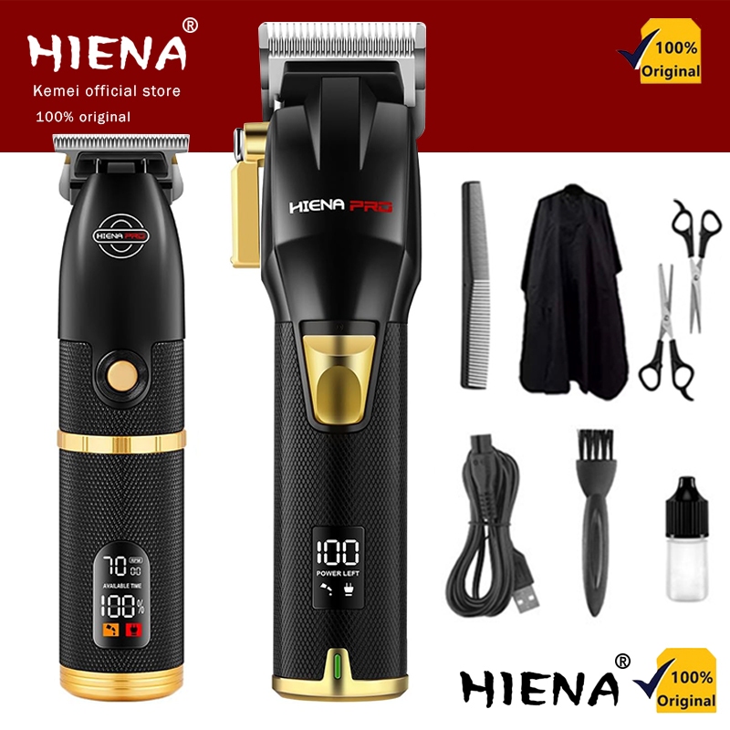 HIENA PRO Hair Clippers for Men T Liners Hair Trimmer Set, Men ...