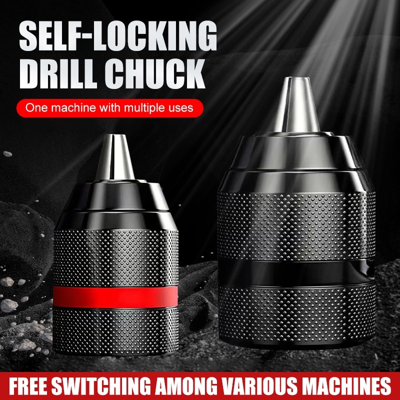 Multi Quick Change Keyless Chuck, Keyless Hand Drill Chuck 1/2-20UNF ...