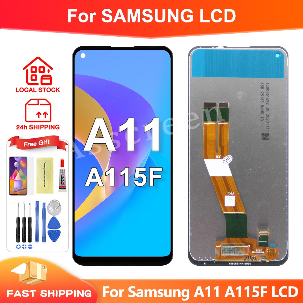 For Samsung A11 A115 M11 M115 LCD Display Touch Screen with Frame SM ...