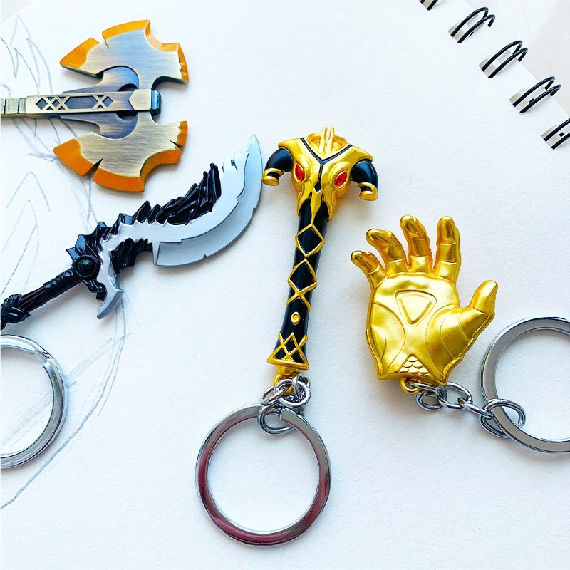 DOTA 2 battlepass Keychain action Figure Game Fridge Dota2 Toys gift ...