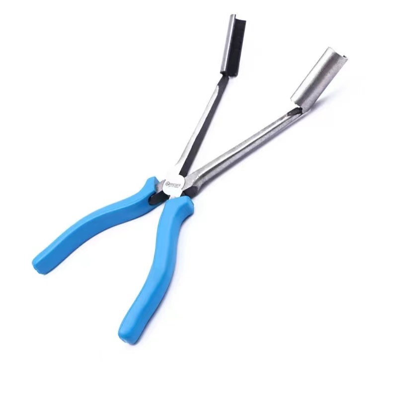 28CM Car Spark Plug Wire Removal Pliers Cable Clamp Removal Tool Angled ...