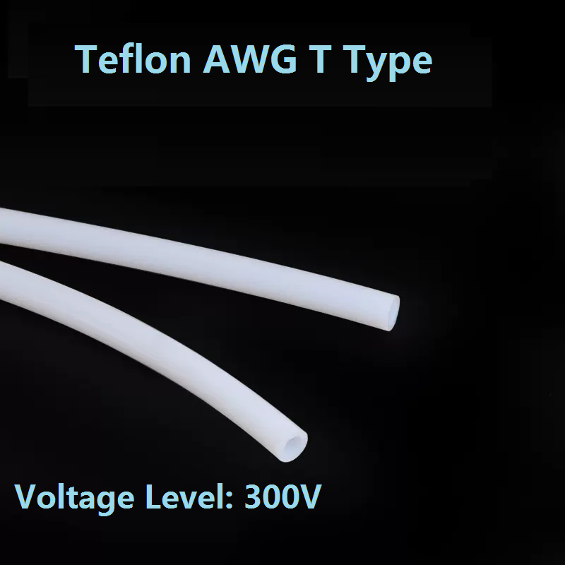 Teflon Tube 300V Translucent T-Type PTFE Tube PTFE Capillary Tube High ...