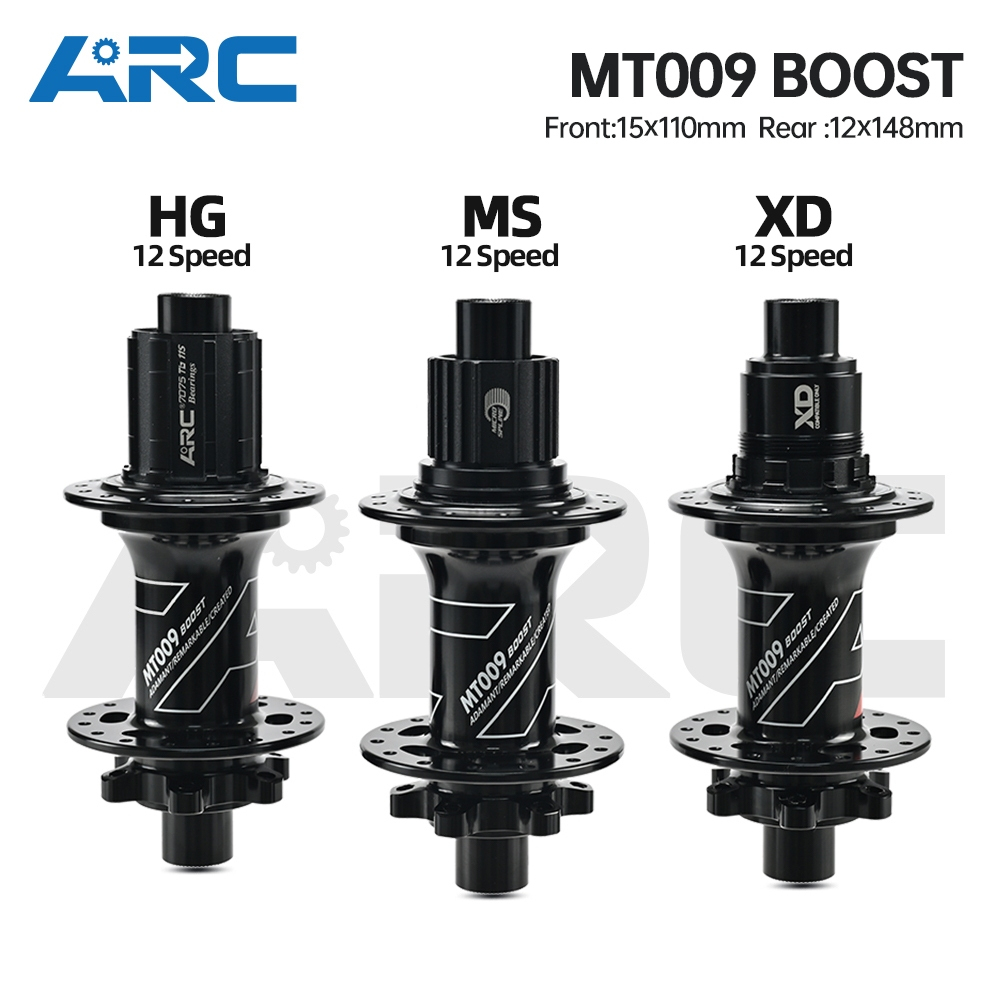 ARC MT009F/R Boost 28/32 Holes Bike Hubs 15x110 12x148 10x141 MTB Boost ...