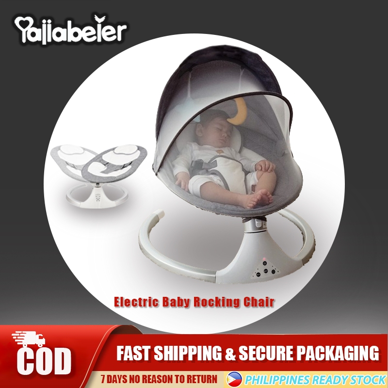 Yajiabeier Electric Baby Rocking Chair Multifunctional Soothing Chair ...