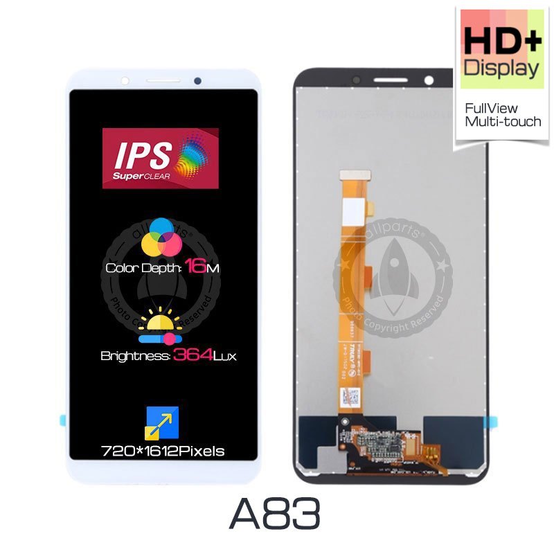 Allparts Display For Oppo A83 2018 Lcd Touch Screen Digitizer ...