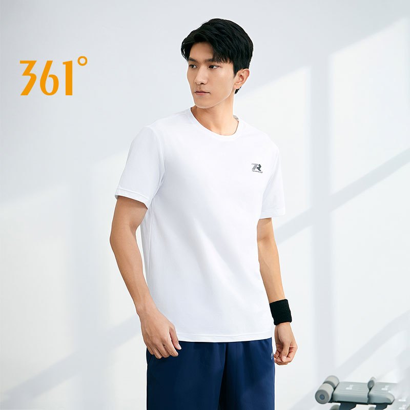 361 Degrees Men's Sports T-Shirt Round Neck Light Breathable ...