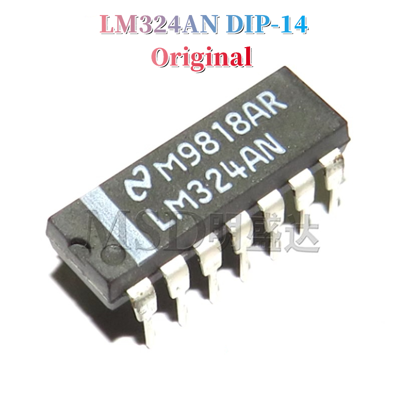 5pcs Original LM324AN DIP-14 LM324A LM324N DIP14 Quad Operational Amplifier IC New Original ...