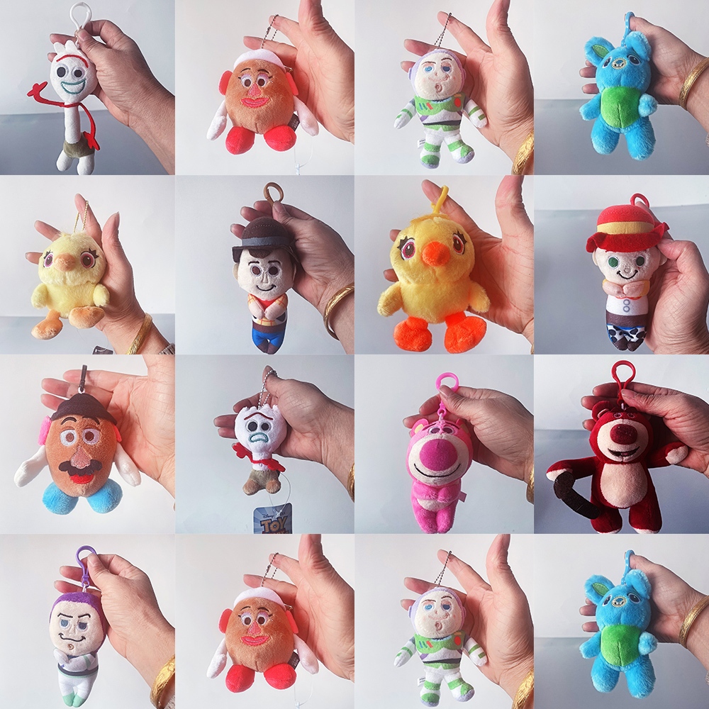 10cm-14cm Disney Toy Story Jessie Lotso Plush Toy Buzz Lightyear Woody ...