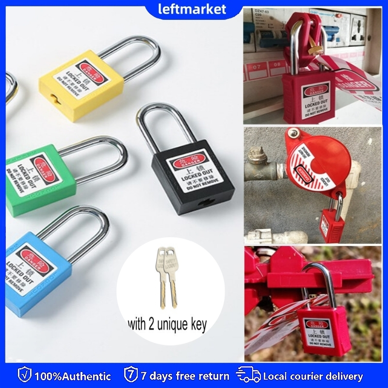 ⭐Local Warehouse+COD⭐ 10/5Pcs ABS Lock Security Padlock Engineering ...