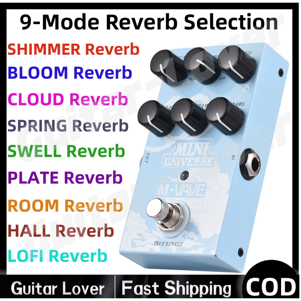 [LOCAL NEW] M-VAVE MINI UNIVERSE Guitar Effect Pedal TRUE BYPASS ...