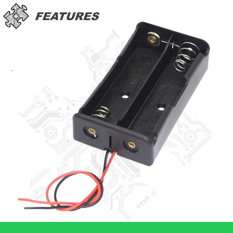 ENGLAB★18650 Battery Holder Socket with Wire Multiply Size Options ...
