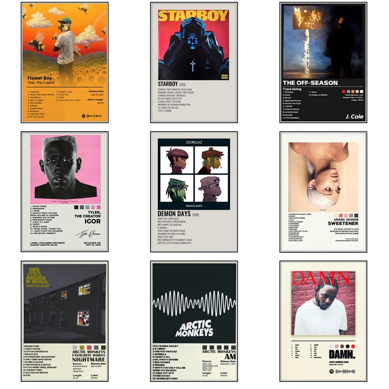 A3 Rapper Nordic Pop Poster | Shopee Philippines