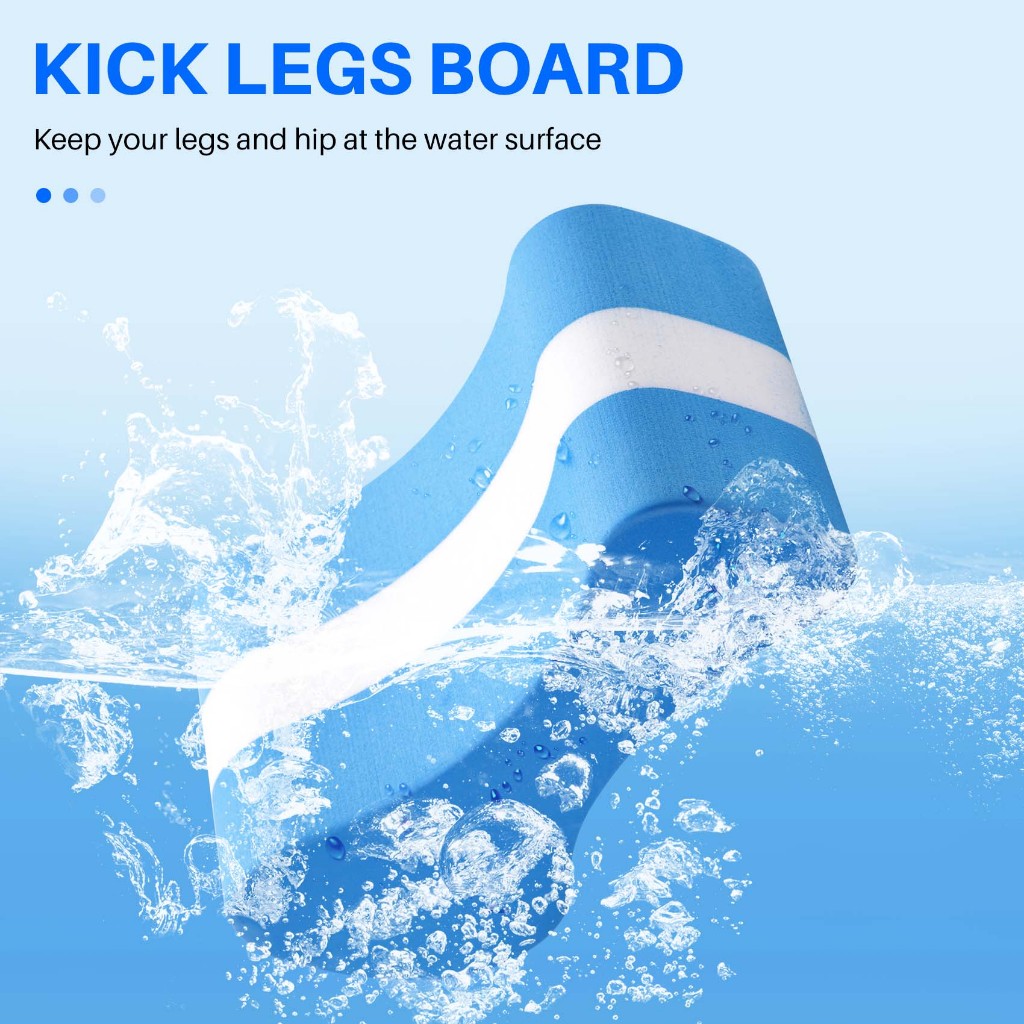 Foam pull buoy float kickboard swimming safety training aid Kick Legs ...