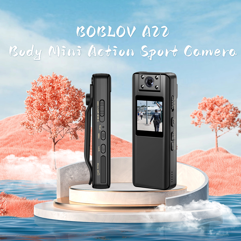 BOBLOV A22 Body Mini Action Sport Camera HD 128GB 1080P 2200MAH Night ...