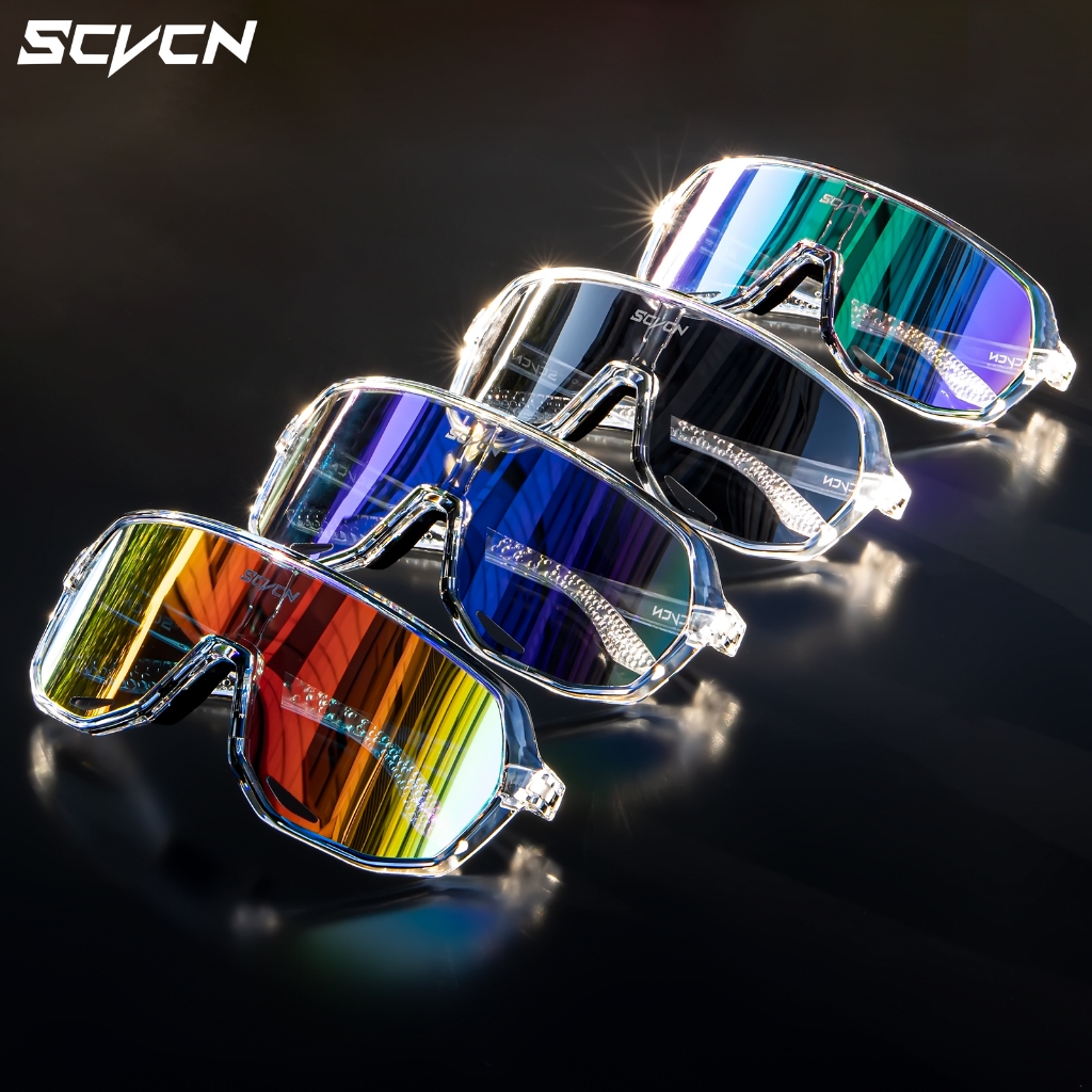 Scvcn New Cycling Glasses Outdoor Sports Casual Cycling Sunglasses For