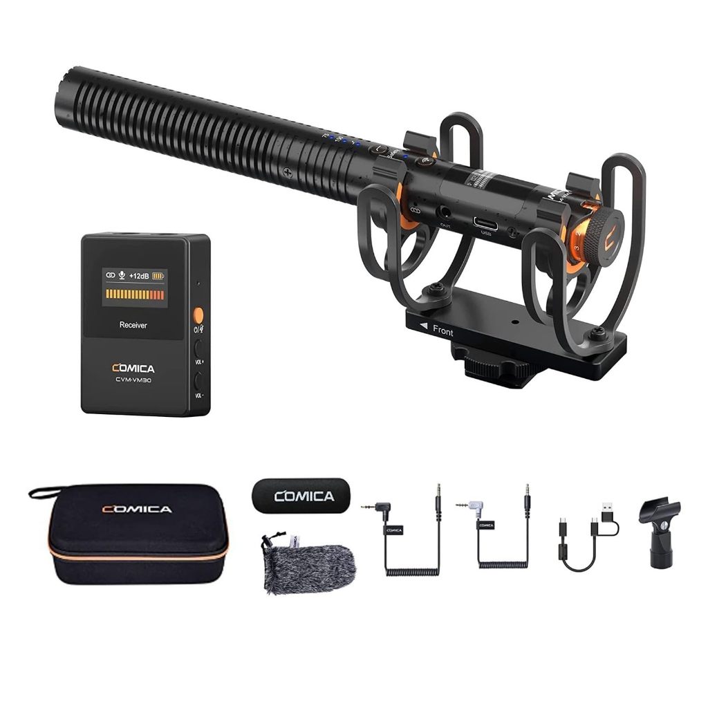 COMICA VM30 2.4G Super Cardioid Condenser Wireless Microphone for ...