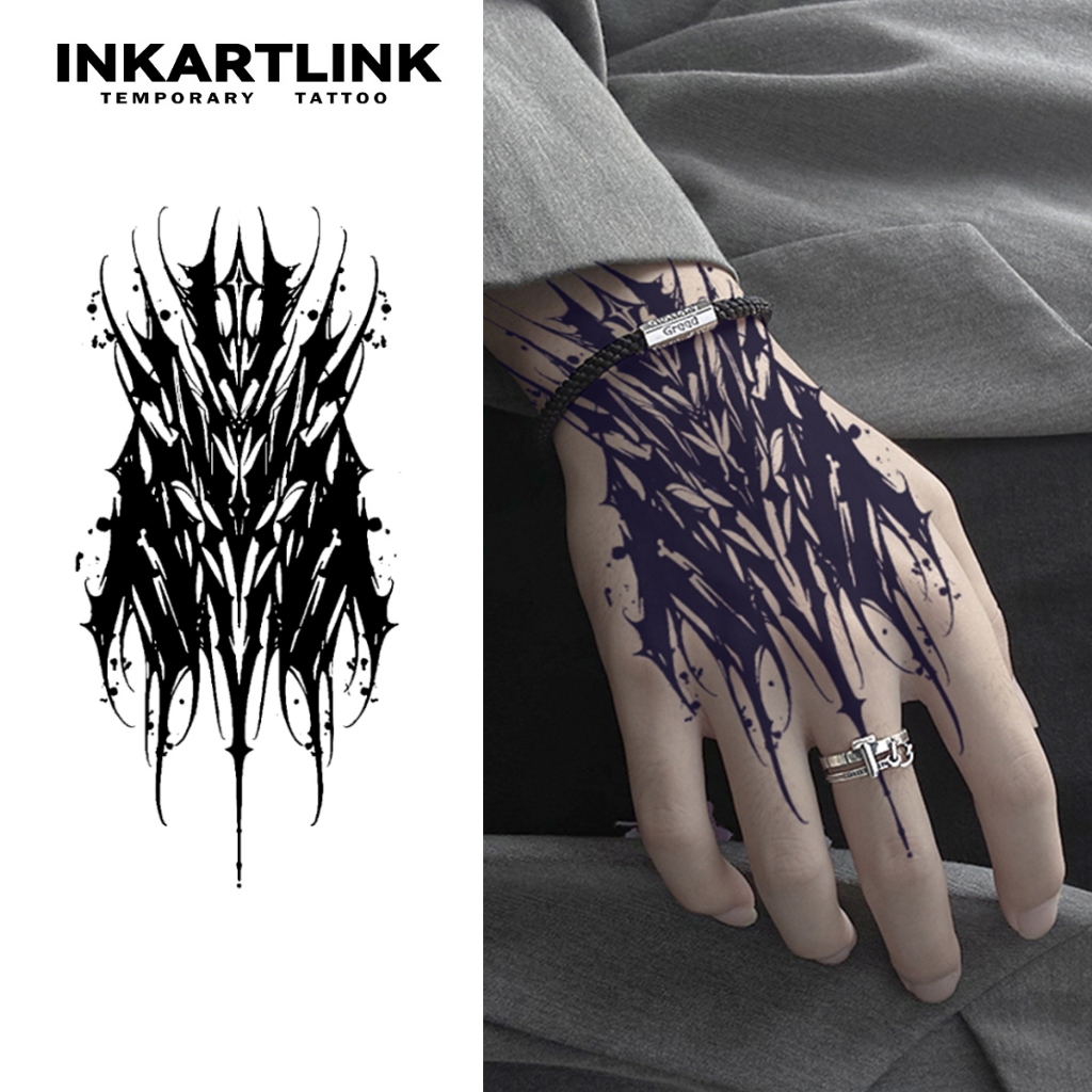 Inkartlink temporary tattoo stickers, waterproof long-lasting magic ...