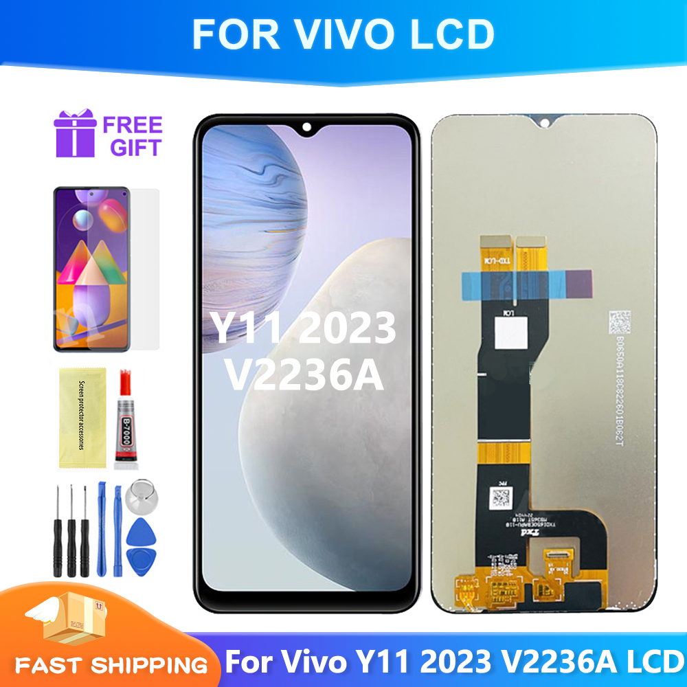 For Vivo Y11 2023 V2236A /Y02 Y02A Y02T V2213 V2217 IPS LCD Display ...
