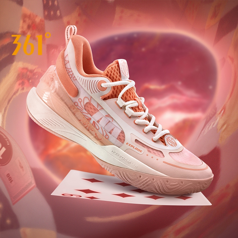 361 Degrees Ag Explode Aaron Gordon Men Basketball Shoes Wear-Resistant ...