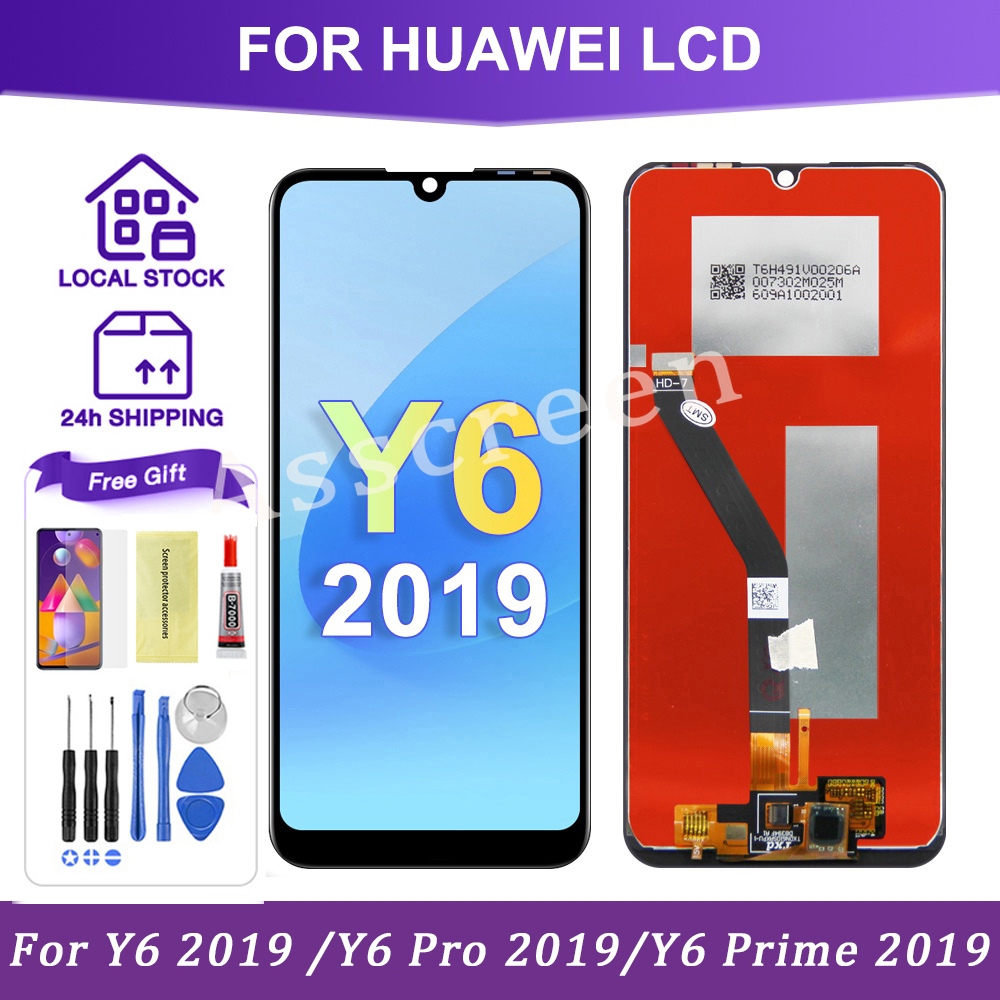 For Huawei Y6 2019 LCD / Y6 Pro 2019 / Y6 Prime 2019 /Y6S LCD Display ...