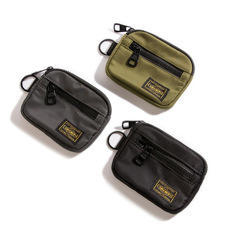 Japanese Fashion Nylon Coin Purse/Men's Halter Neck Portable Small Card ...