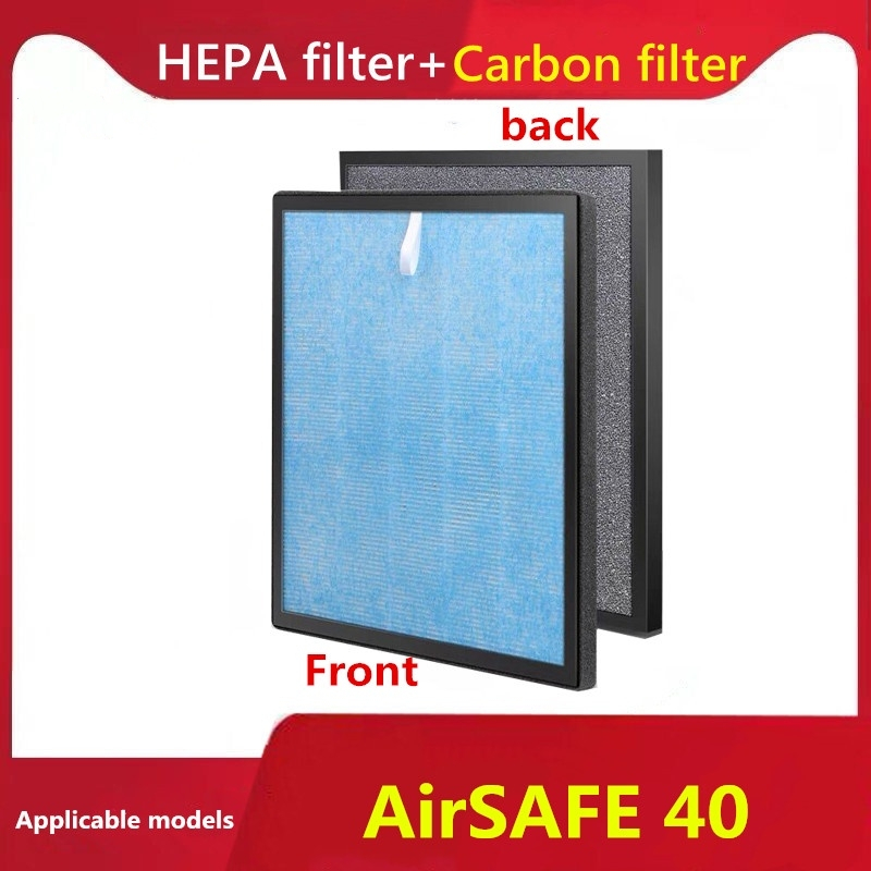 AirSAFE 40 by Solaric air purifier compatible HEPA activated carbon ...