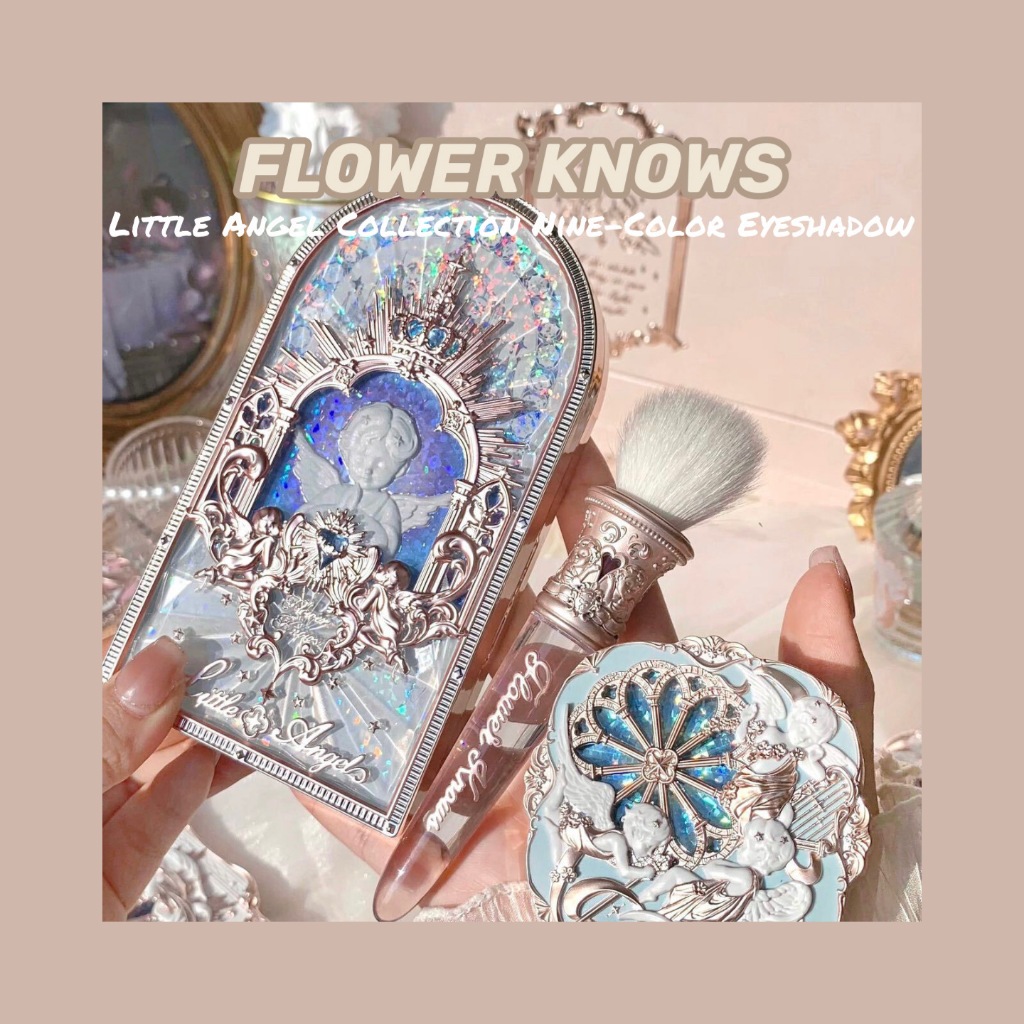FLOWER KNOWS Little Angel Collection Nine-Color Eyeshadow | Shopee ...