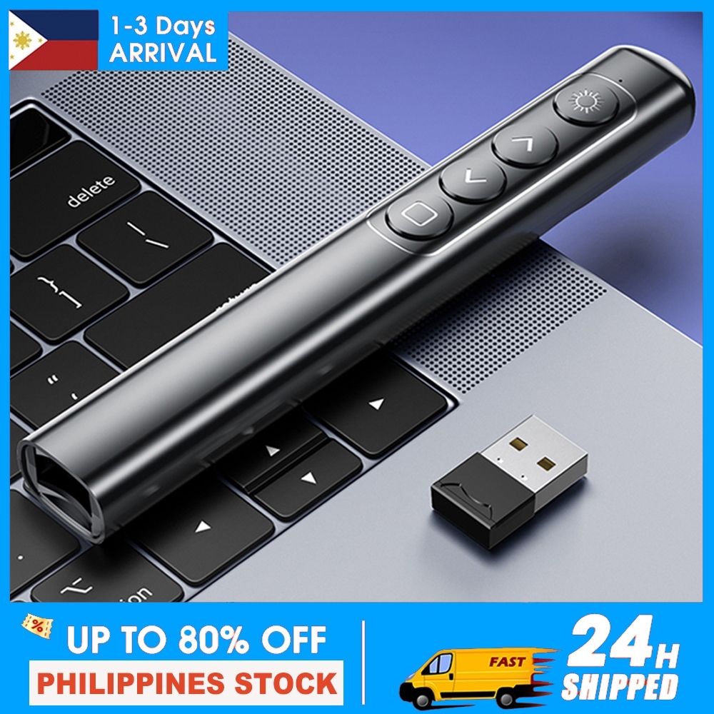 2.4GHz Wireless Flip Pen PPT Slide Battery Powered Clicker for ...