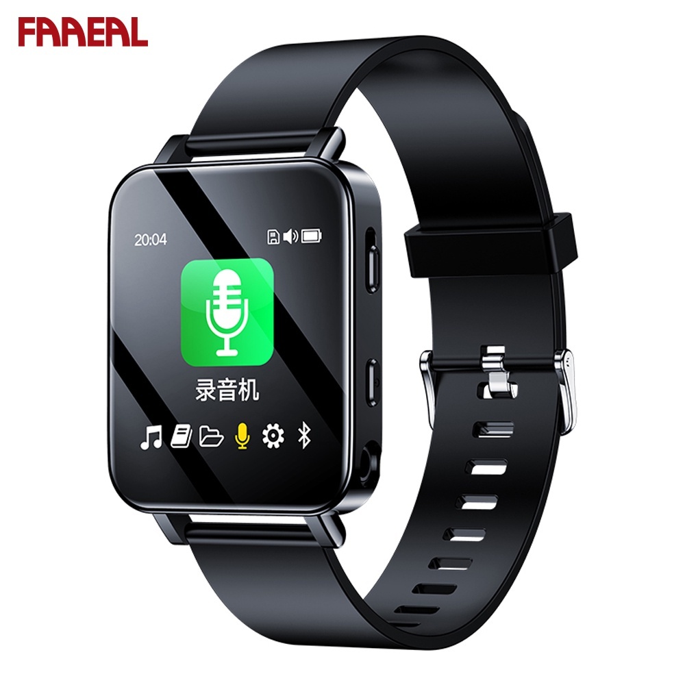 FAAEAL BENJIE A80 MP3 Player Bluetooth Wearable Mini Sport HiFi Noise ...