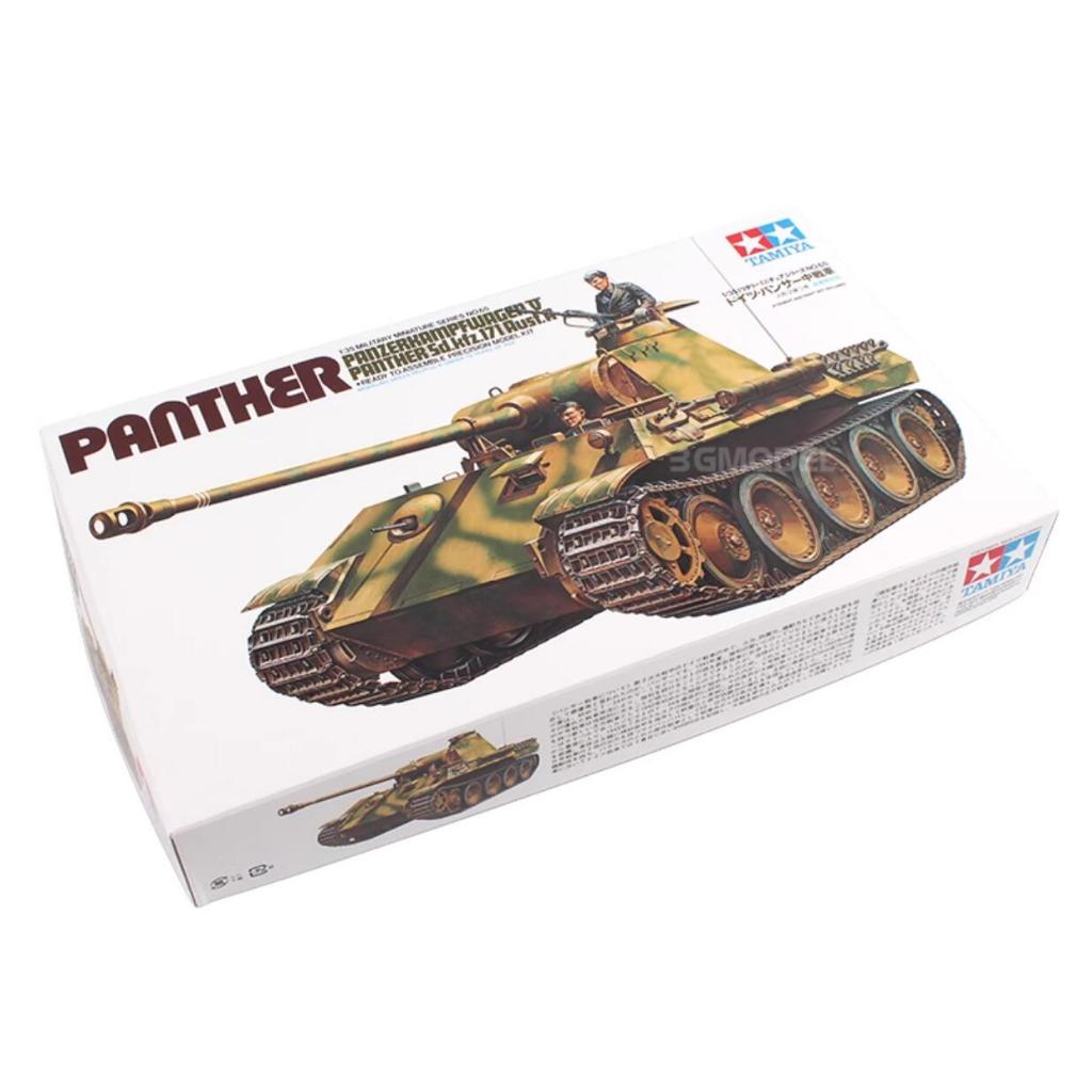 TAMIYA 35065 1/35 scale tank GERMAN PANTHER TANK Assembly Model kit ...