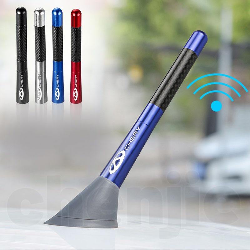 High quality 1 Pcs Car Antenna Universal Car Carbon Fiber Antenna ...
