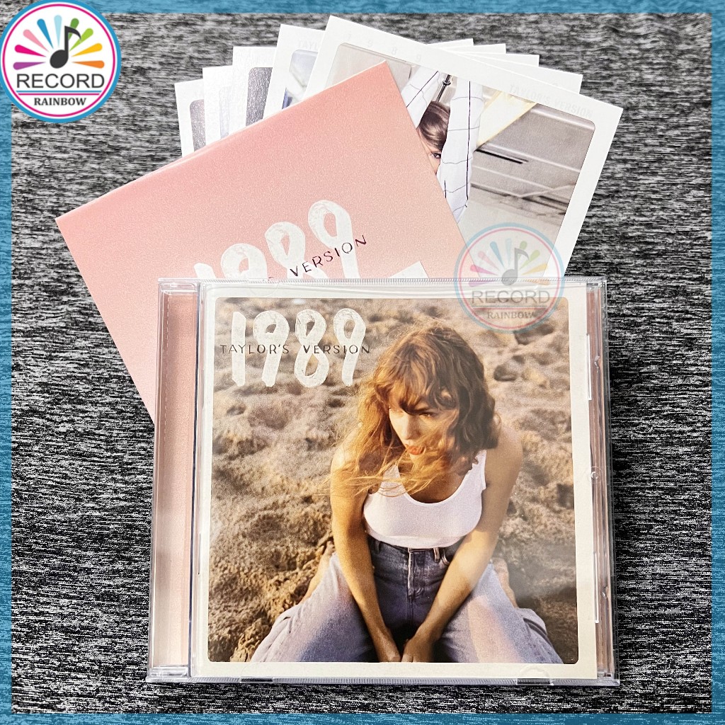 Taylor Swift 1989 Taylor's Version CD + Polaroids Rose Garden Pink ...